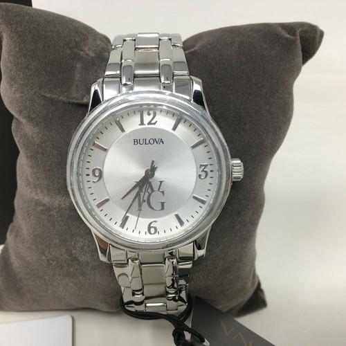 Bulova "WFG" Branded #96A000 Wristwatch, Silver | eBay