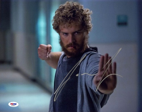 Finn Jones SIGNED 11x14 Photo Iron Fist The Defenders GOT PSA/DNA ...