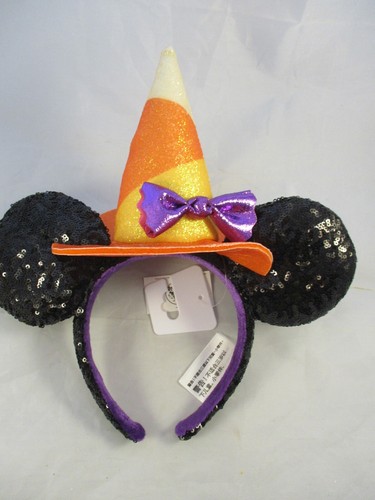 Disney Mickey Mouse Halloween Candy Corn Sequin Ears | eBay