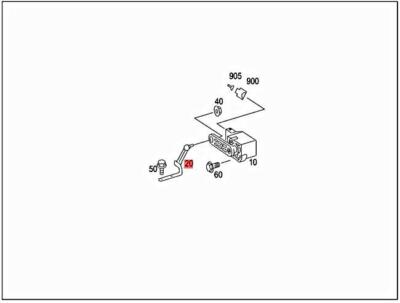 Genuine MERCEDES V251 R-CLASS W251 V251 Link rod 2513202332 | eBay