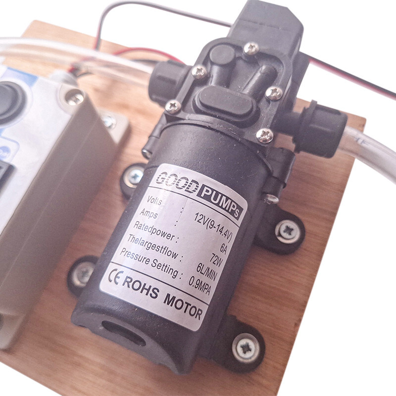 Window Cleaning Pump Pre-Wired with Digital Flow Controller | eBay UK