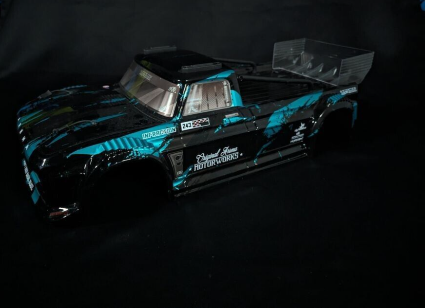 Arrma Infraction BLX 3S MUSTANG BODY + INFRACTION BODY BRAND NEW 1/8 ...