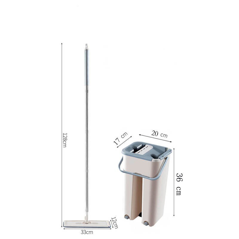 Floor Mop Microfiber Squeeze Mops Bathroom Mop For Wash Floor Home ...