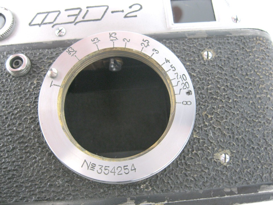 FED 2 camera Rangefinder made in USSR 1955-70 lens 1: 35 F=50 Soviet ...
