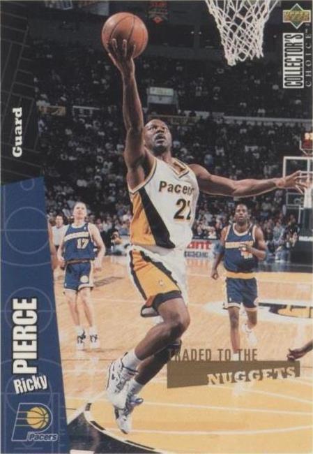 1996-97 Upper Deck Collector's Choice - Ricky Pierce #67 for sale ...