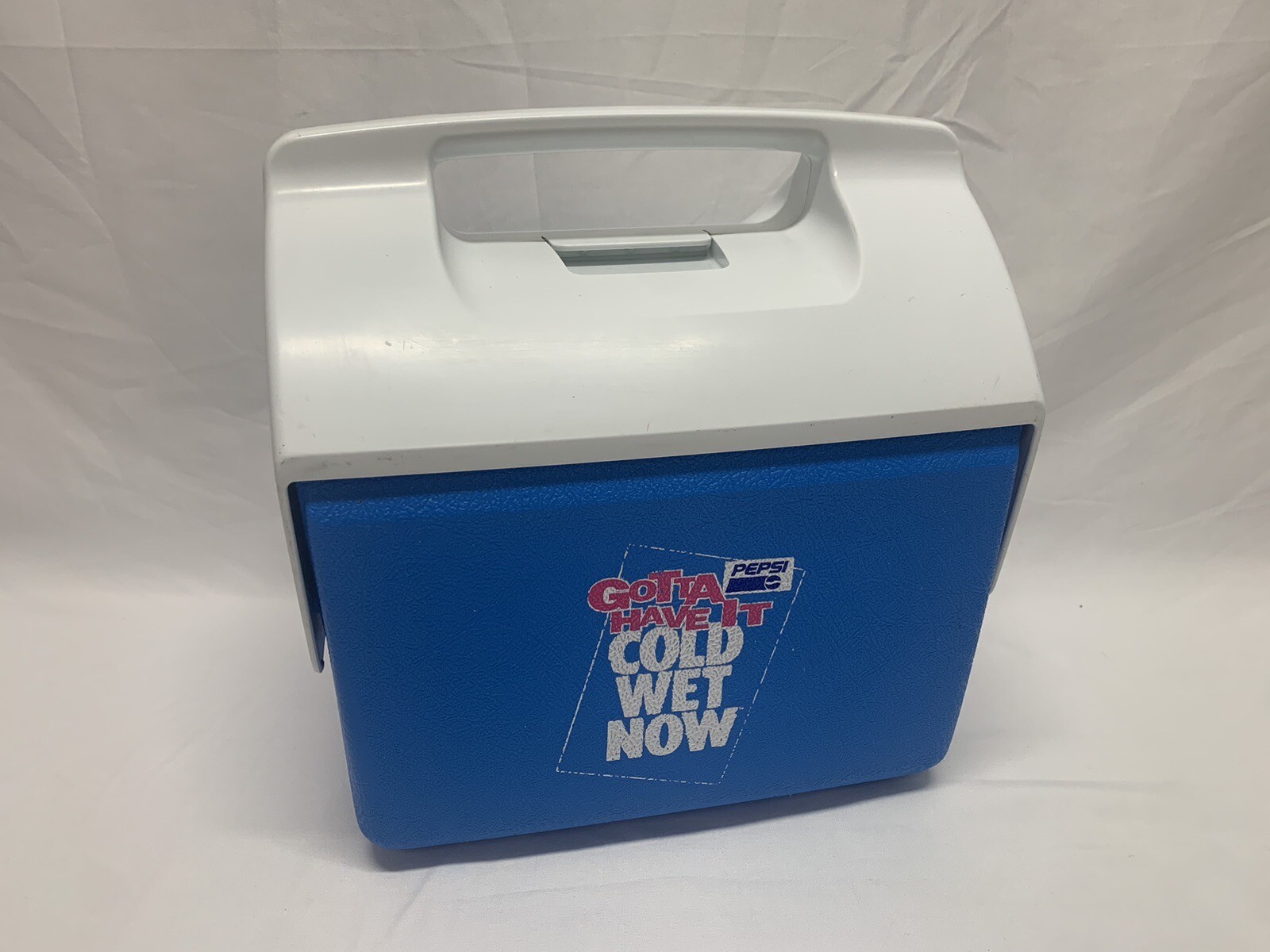 Vintage Pepsi "Gotta Have It Cold Wet Now" Thermos Clamshell Cooler ...