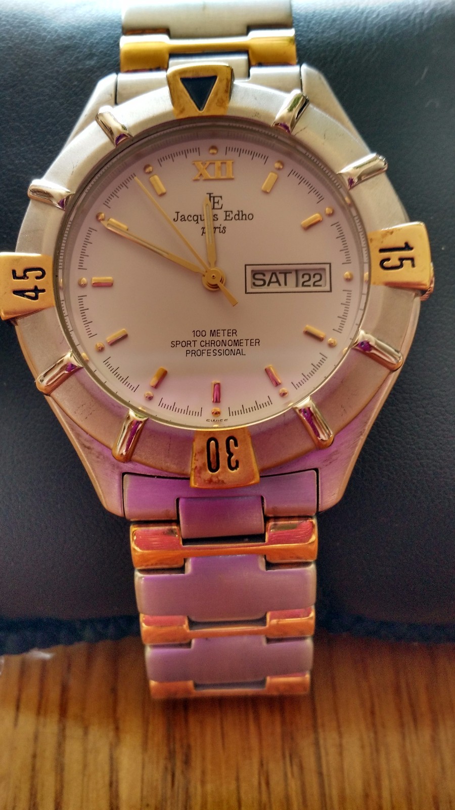 JACQUES EDHO PARIS SPORT CHRONOMETER PROFESSIONAL | eBay