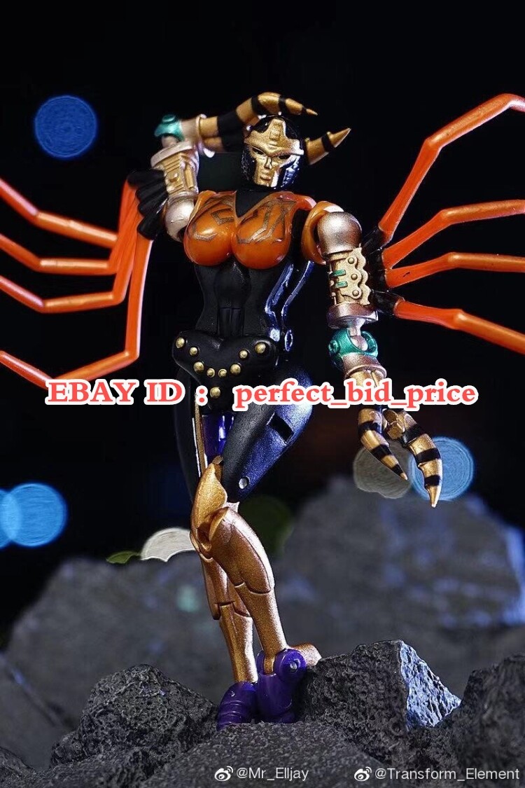 Blackwidow Beast Wars Spider Woman TE MM001 Deformable Robot Actions ...