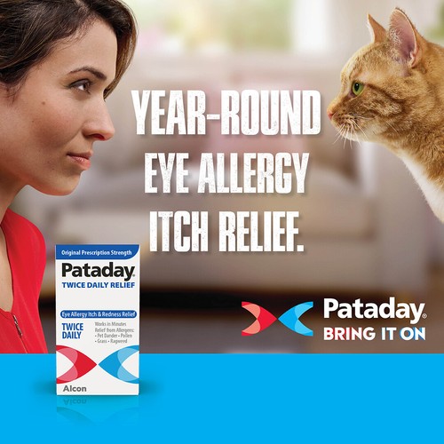 Pataday Twice Daily for Eye Allergy Itch Relief Eye Drops, 5 ml | eBay