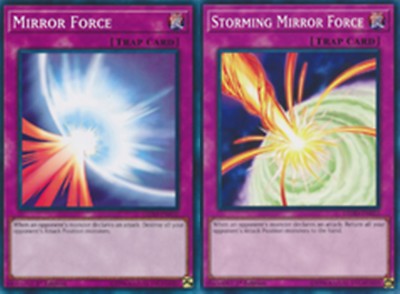 Mirror Force 1st Common + Storming Mirror Force 1st common set yugioh ...
