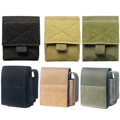 Tactical Mini Belt Pouches Small Battery Case Utility EDC Waist Bags ...