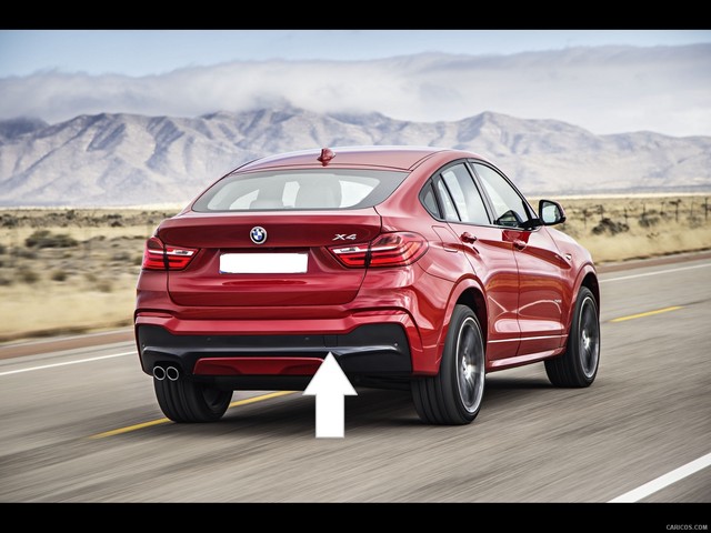 Genuine BMW X4 F26 M Rear Bumper Tow Hook Cover 51128066750 for sale ...