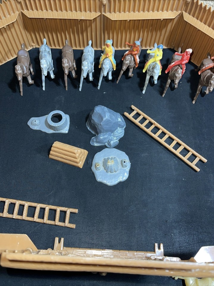 Vintage 1950-60 Marx Fort Apache Western Playset Set | eBay