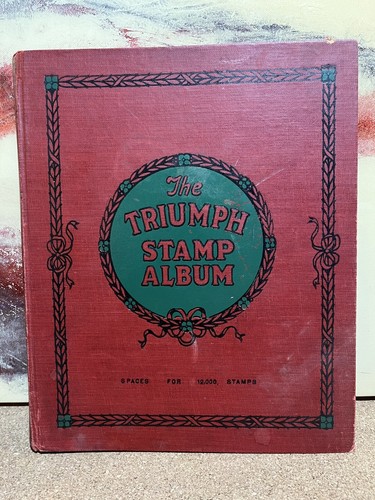 Vintage Triumph Stamp Album With 500+ Used Stamps | eBay