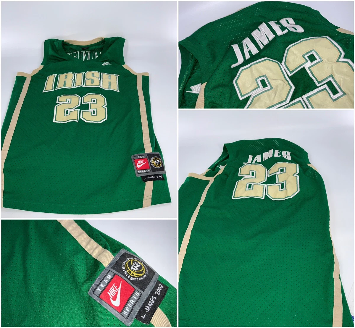 Lebron James Irish Jersey