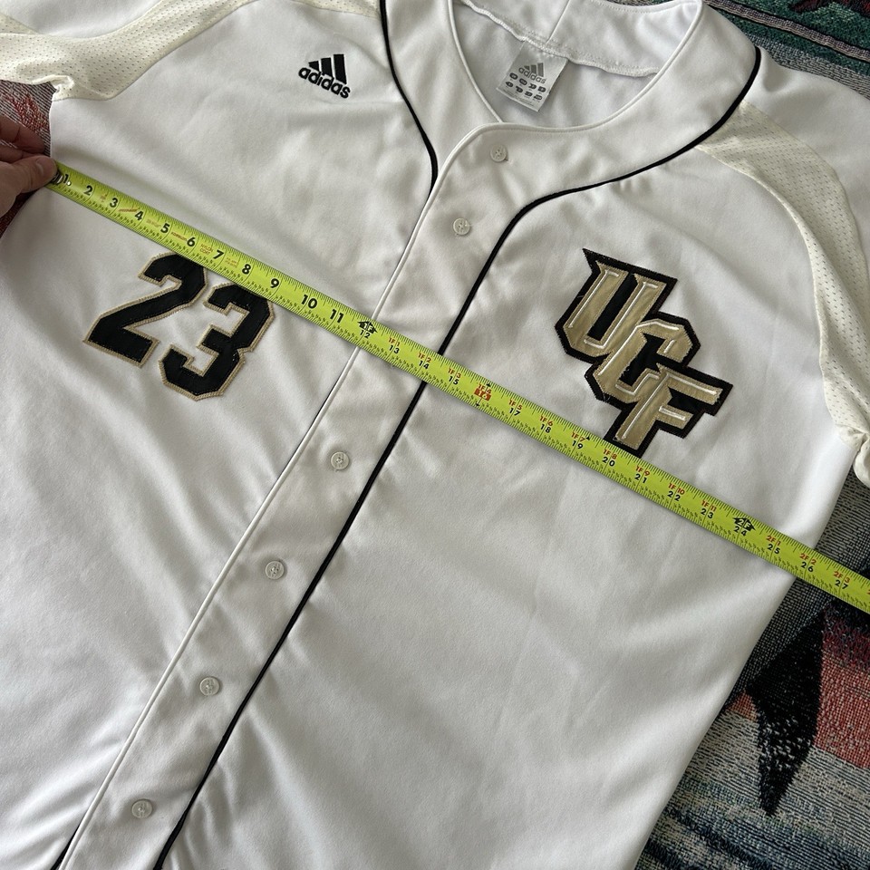 UCF Knights Adidas Jersey Mens Extra Large XL Gold White Baseball ...