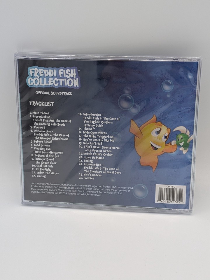 Nintendo Switch Freddi Fish Collection w/ OST CD Limited Run Release ...