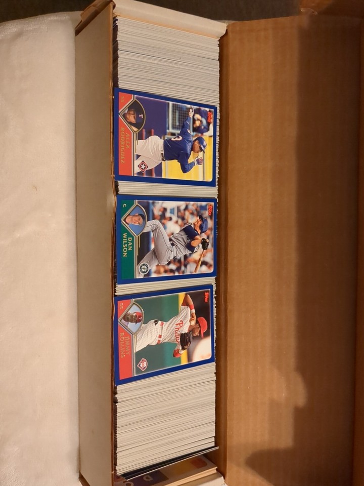2003 Topps Baseball complete set GOOD CONDITION!!! | eBay