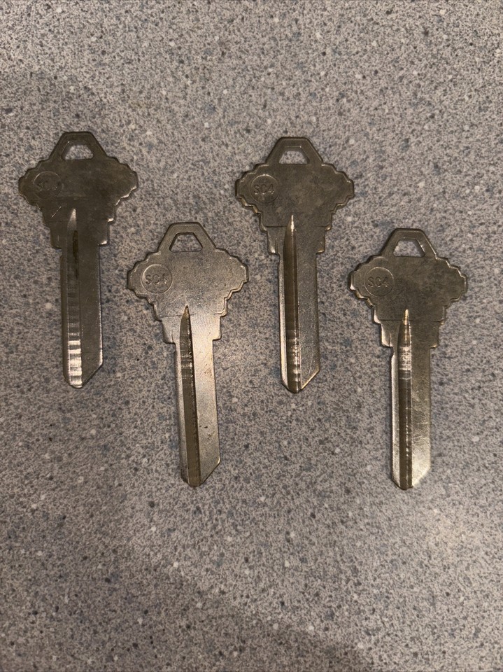 Lot Of 4 Taylor Line 145A SC4 Key Blanks (Lot 33) | eBay