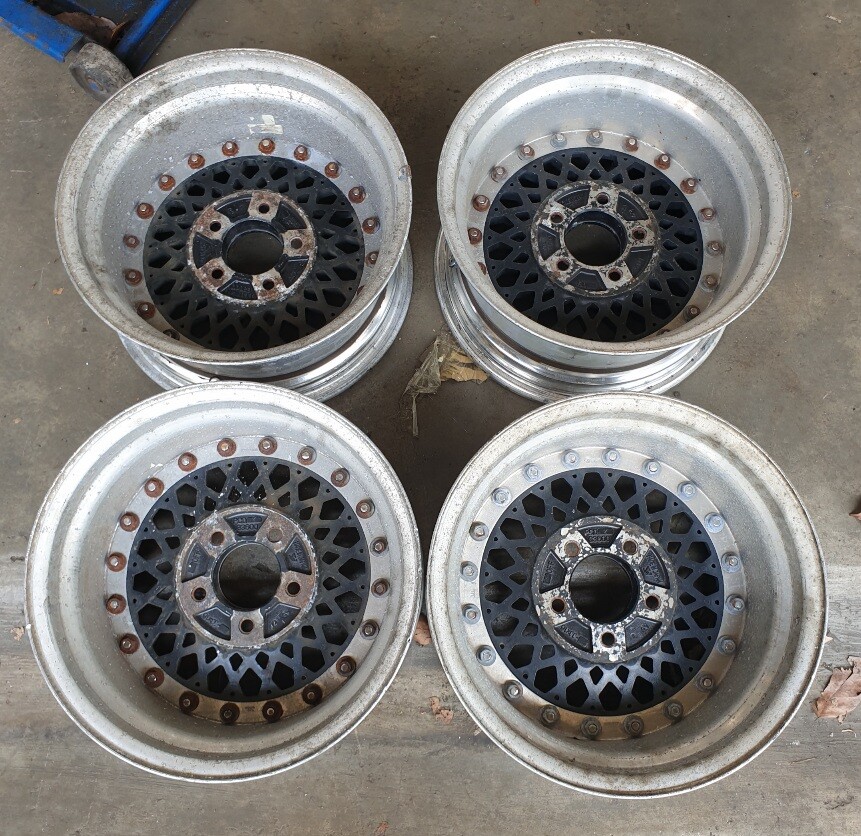 JDM 15" Southern Ways Epsilon Mesh wheels rims for 114.3X5 datsun z31 ...