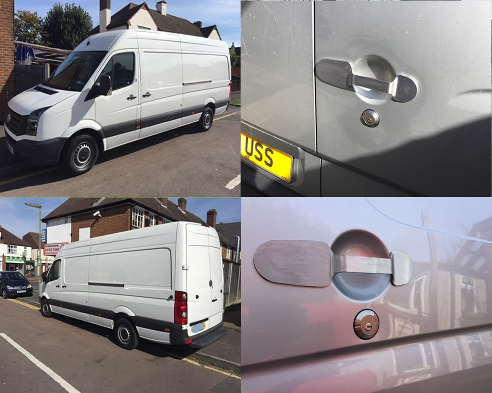 Mercedes Sprinter 2006-2018 Rear And Side Door Slam Lock Handle Kits ...