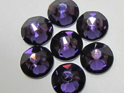 12ss PURPLE VELVET (maxima) FLATBACK PRECIOSA Rhinestones 1gr. | eBay