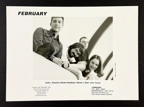 1998 February Techno Pop Band VTG Promo Photo Amy Turany Saari Reubold ...