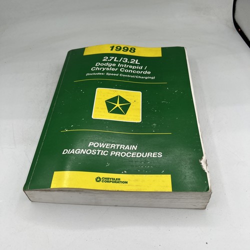 1998 CHRYSLER DODGE INTREPID CONCORDE 2.7L/3.2L POWERTRAIN DIAGNOSTIC ...