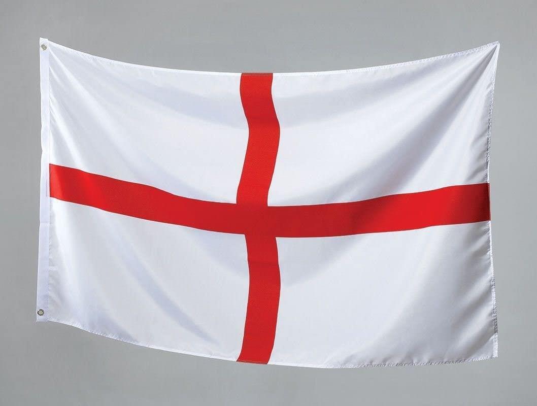 3PCS Large England Flag 5 x 3 FT National St George Day English ...