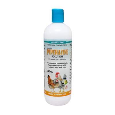 Pharmachem Piperazine Solution 500ml | eBay Australia