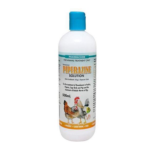 Pharmachem Piperazine Solution 500ml | eBay Australia