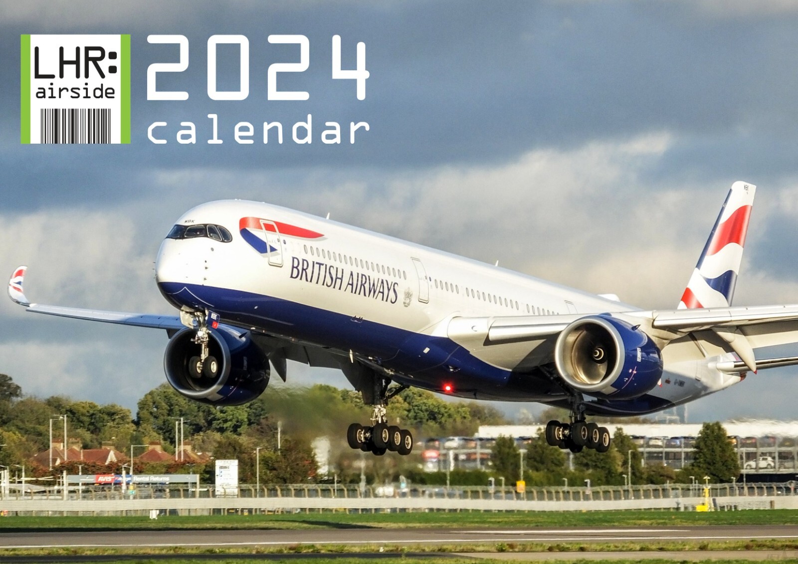 LHR: airside 2024 wall calendar - aviation / airliners / avgeek | eBay