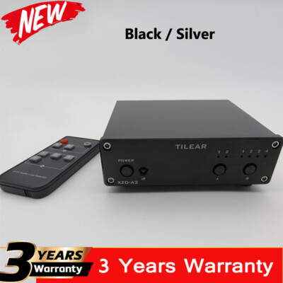 TILEAR Audio Distributor Audio Line Selector 2 IN 4 OUT & 4 IN 2 OUT ...