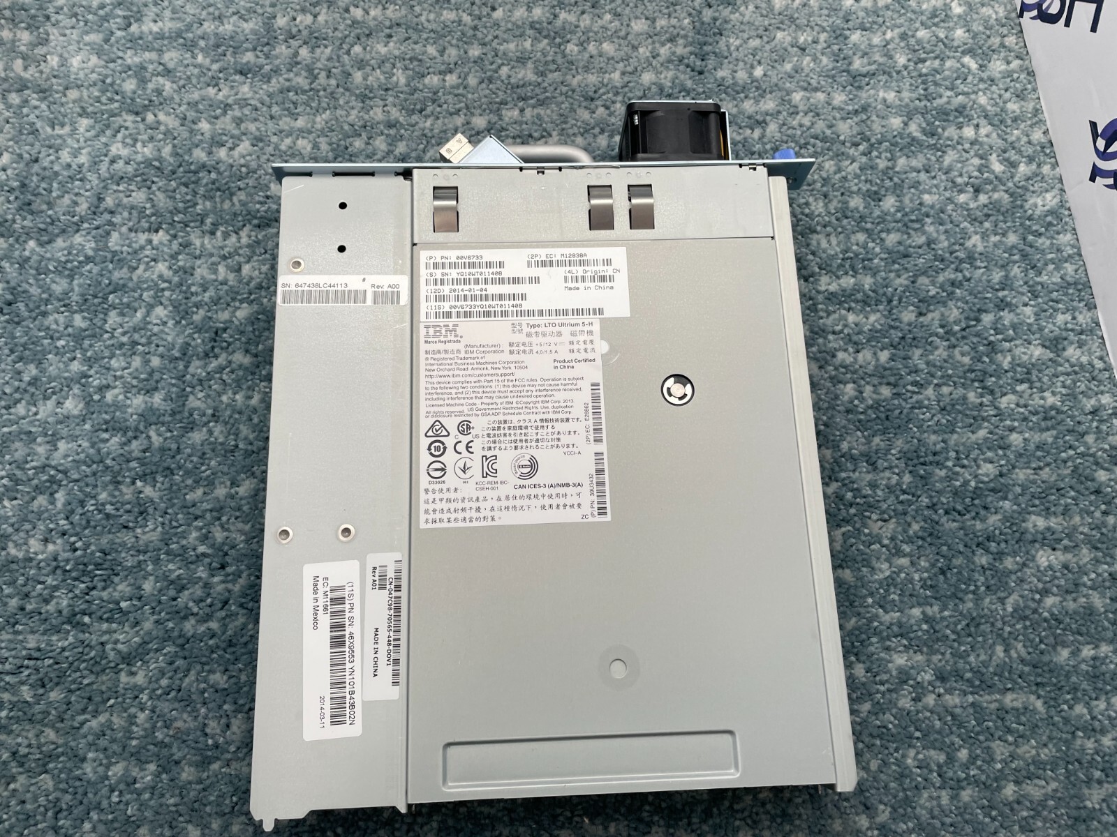 Dell TL4000 TL2000 IBM Ultrium 5-H LTO 5 HH 8Gb SW FC Tape Drive ...