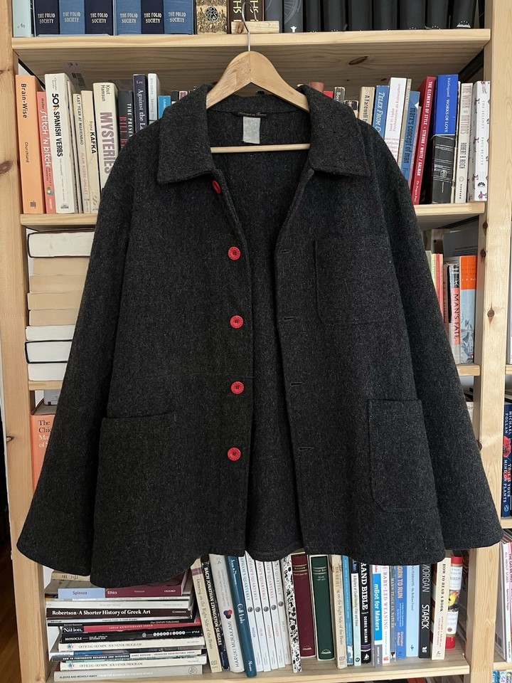 Le Laboureur French Wool Work Chore Coat Jacket. Fits like Men's Large ...