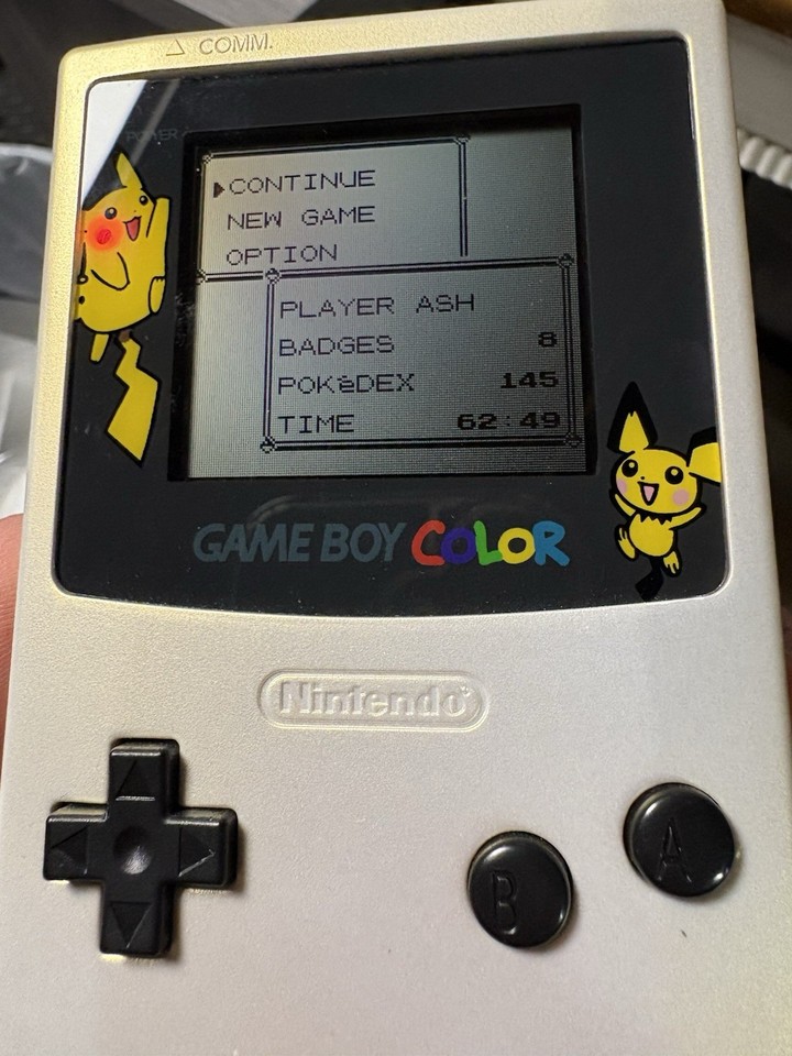 GB Pokemon Yellow -Game Boy Authentic Almost Full Pokédex Gameboy | eBay