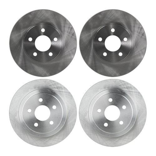 Front and Rear Disc Brake Rotors For 2004-2005 Dodge Neon Rear Disc ...