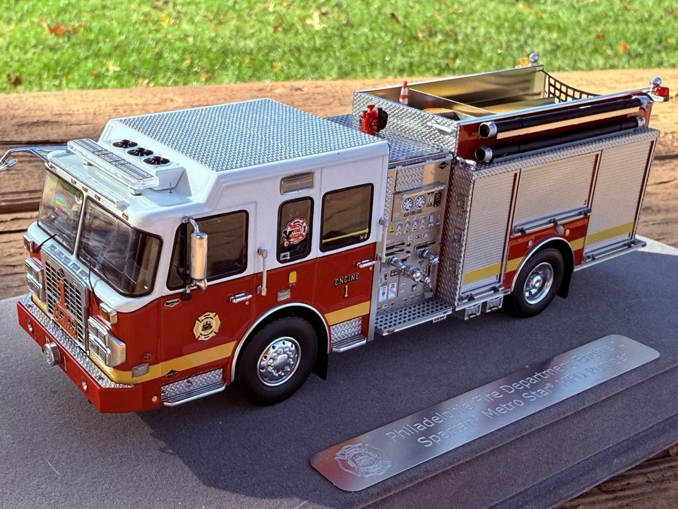Fire Replicas 1/50 Philadelphia Fire Department Spartan Engine 1 Model ...