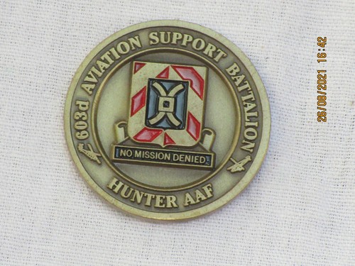 US Coin:603d Aviation Support Battalion, Hunter AAF, | eBay.de