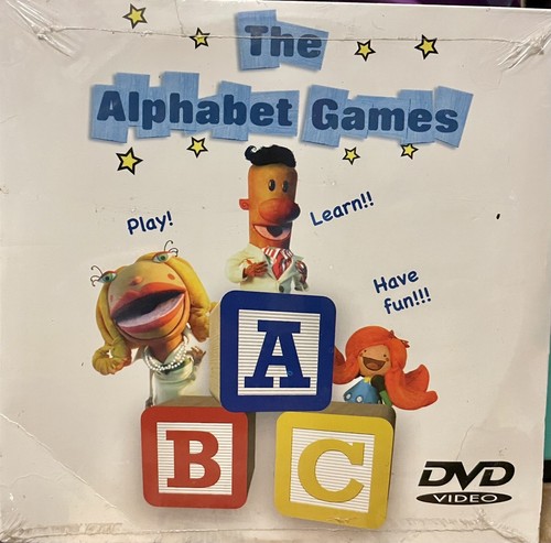 THE ALPHABET GAMES (DVD) Kids Baby Children Educational NEW | eBay