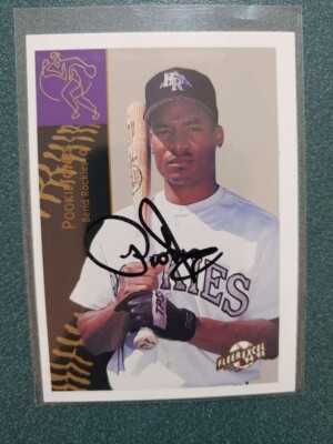 1995 Fleer Excel Pookie Jones Signed Card - COA (2) | eBay