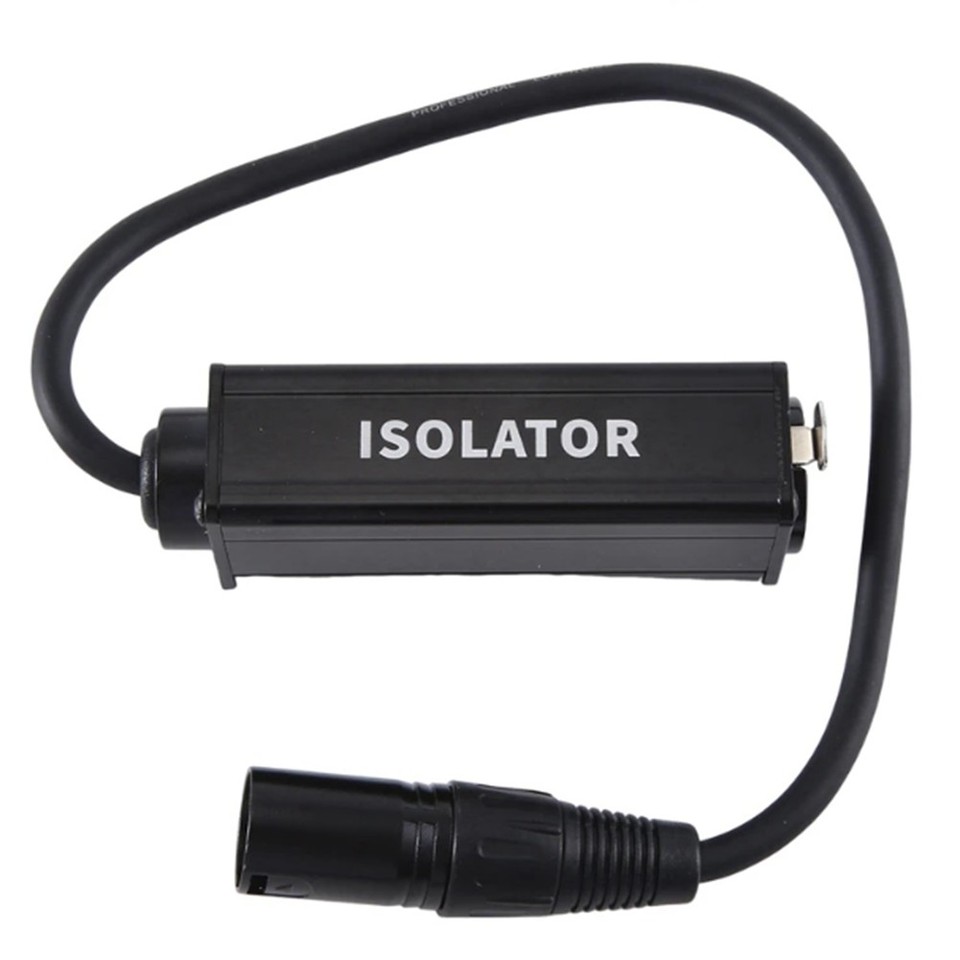 Audio Cable Isolator Noise Ground Loop Audio Isolator XLR Eliminates ...