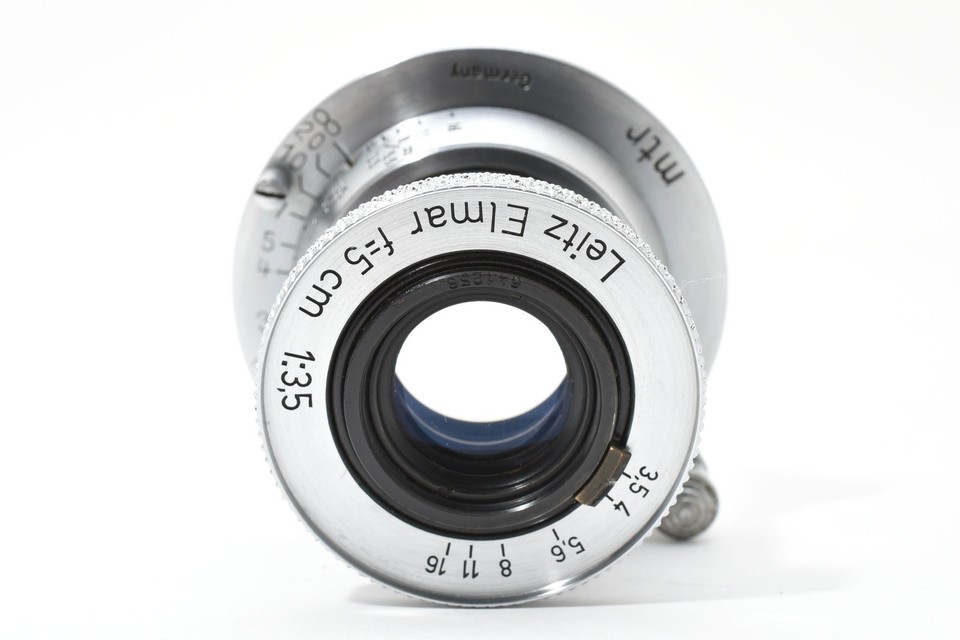 [Vintage MINT] Leica Elmar 5cm 50mm f/3.5 LTM L39 L Screw Mount Lens ...