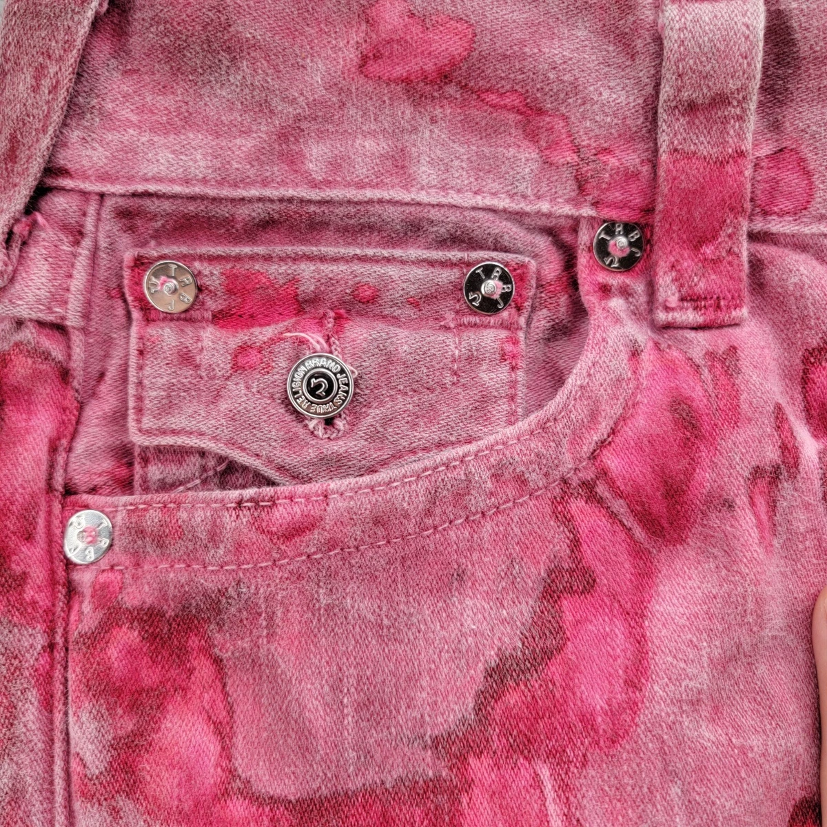 Red True Religion Jeans