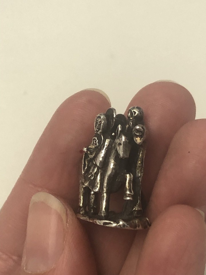 James Avery Holy Family (Joseph Mary and Jesus Nativity) pendant ...