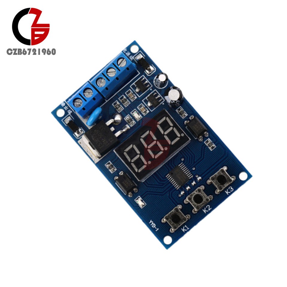 Trigger Cycle Timer Delay Switch Circuit Control Board MOS FET Driver ...