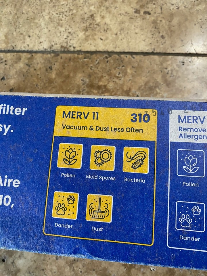 AprilAire 310 Replacement Filter Whole House Air Purifiers MERV 11 ...