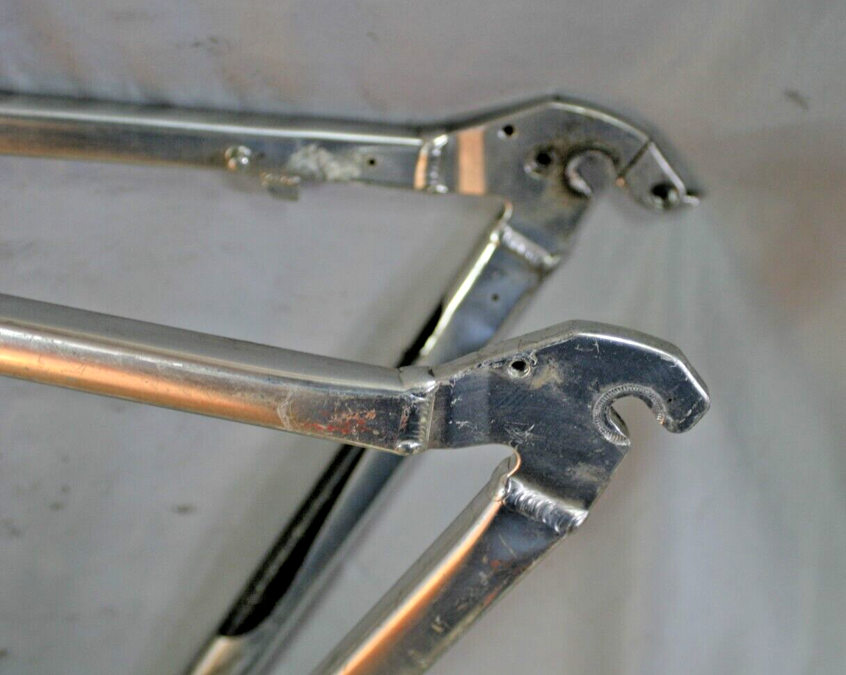 1998 Mongoose Alta SX MTB Bike Frame 22" X-Large Hardtail Silver USA ...