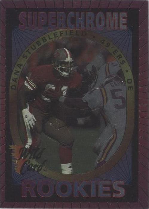 1993 Wild Card Dana Stubblefield #1 for sale | eBay
