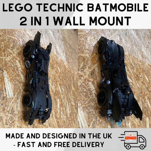 Lego Technic Batmobile 1989 -- MOC Wall Mount / Lego Technic Wall Support / Duo | eBay UK